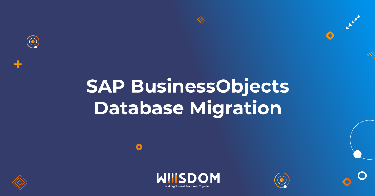 SAP BusinessObjects Database Migration