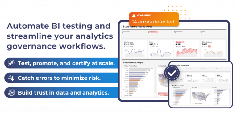 A Dive into Dynamic Business Tableau Dashboards and Testing Automation