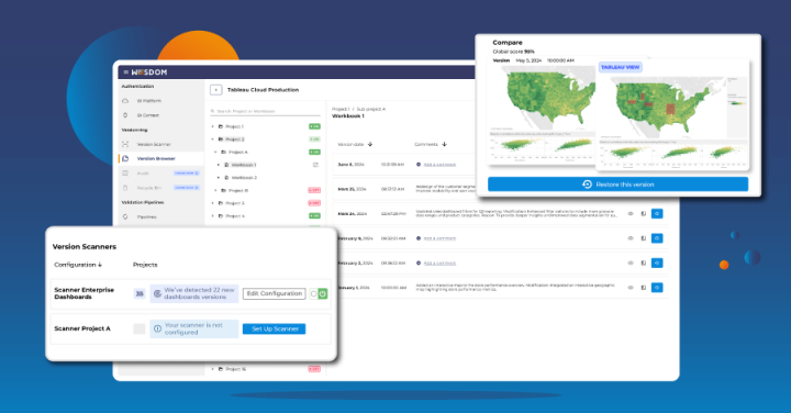 Wiiisdom Announces The Release Of New Tableau Version Management Capabilities