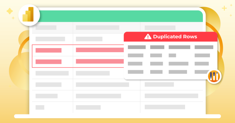 How to quickly identify duplicated rows in Power BI with Wiiisdom